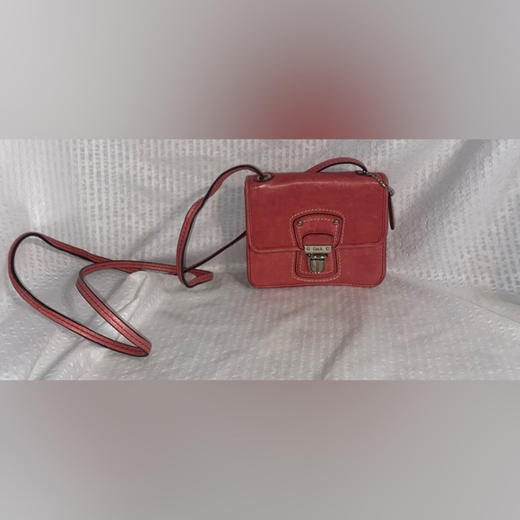 Coach | Bags | Coach Pink Crossbody Bag With Luxurious Texture | Poshmark